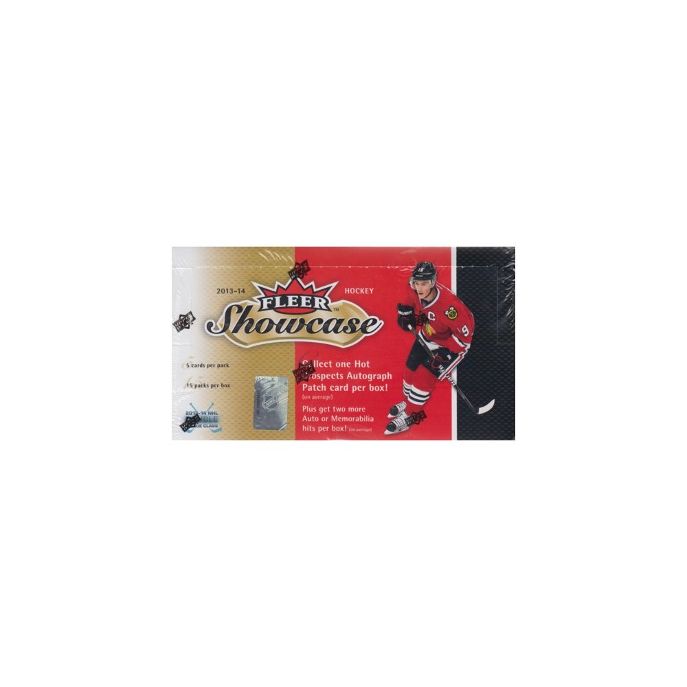 2013-14 Upper Deck Fleer Showcase Hockey Hobby Box | Steel City ...