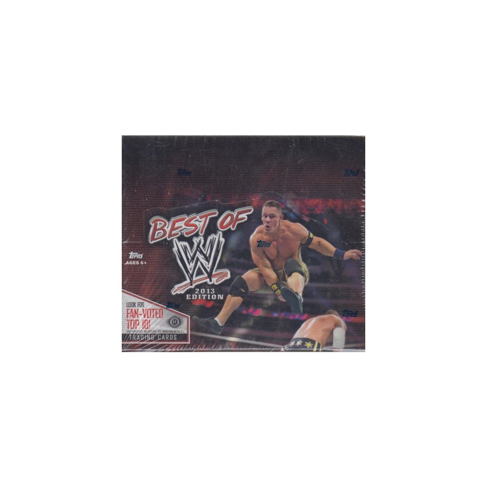 2013 Topps Best Of WWE Wrestling Hobby Box | Steel City Collectibles