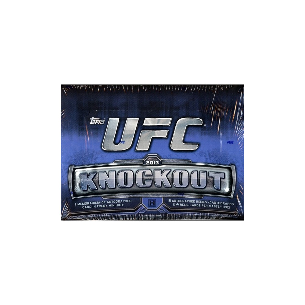 2013 Topps UFC Knockout Hobby Box | Steel City Collectibles