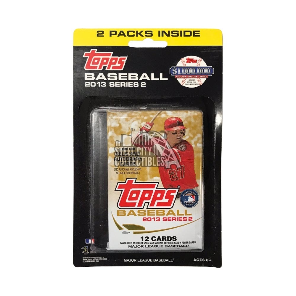 2013 Topps Series 2 Baseball 2-Pack Blister Pack | Steel City Collectibles