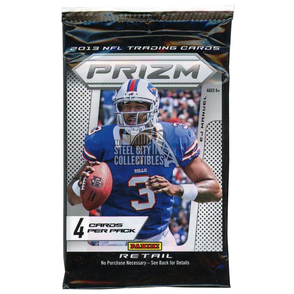 2013 Panini Prizm Football Retail Pack | Steel City Collectibles
