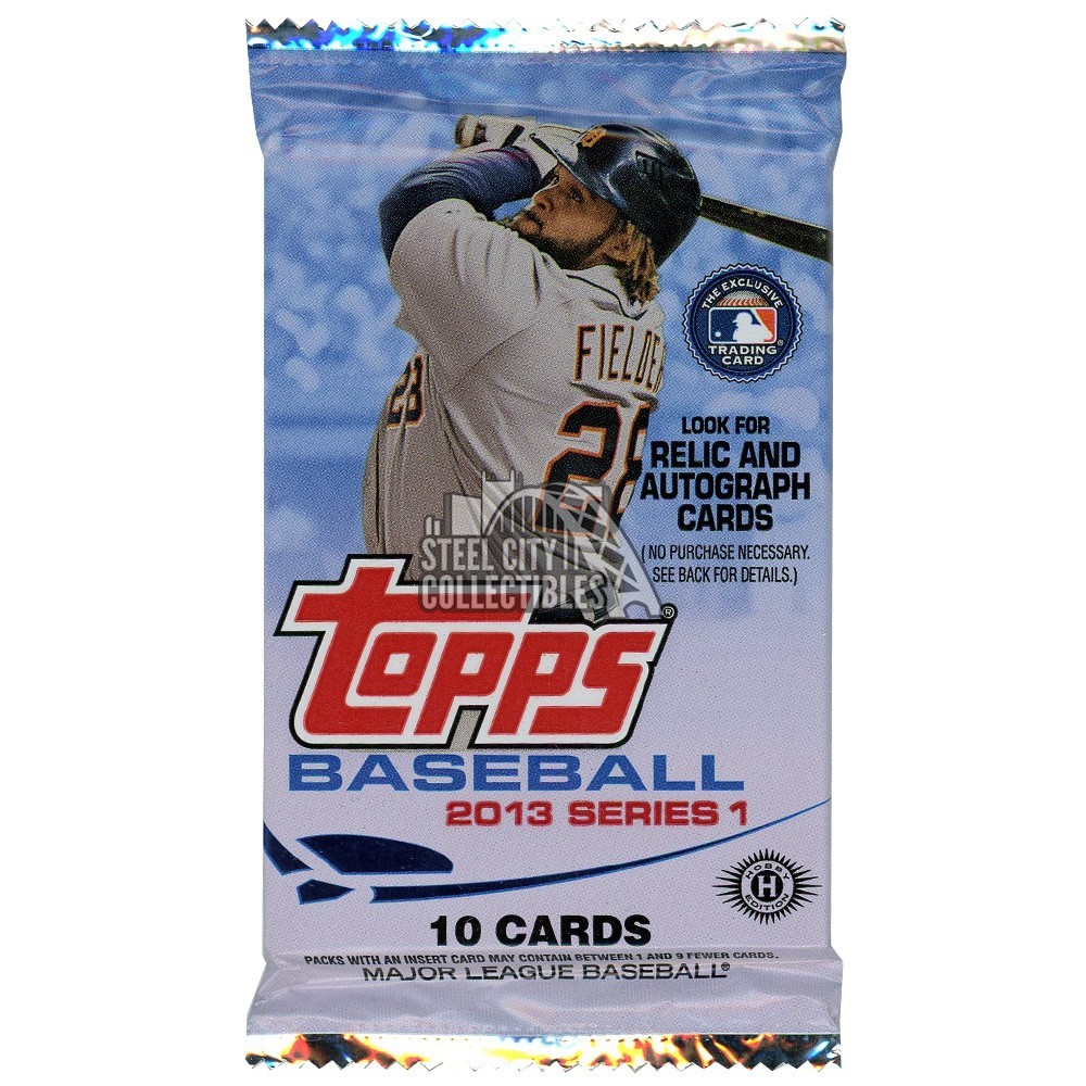 2013 Topps Series 1 Baseball Hobby Pack | Steel City Collectibles
