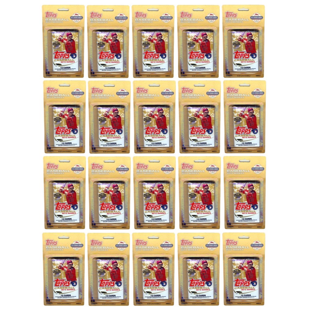 2013 Topps Series 2 Baseball Blister Pack 20ct Lot | Steel City ...
