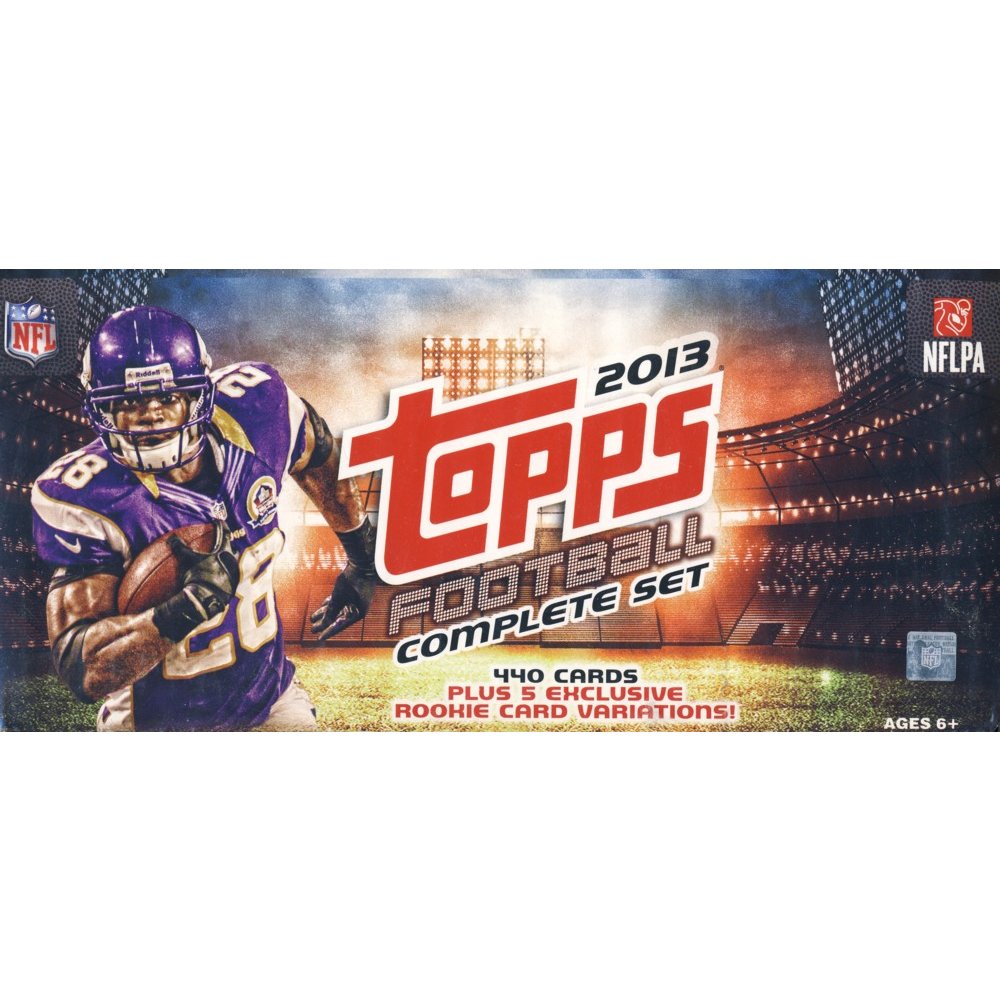 2013 Topps Football Retail Version Factory Set | Steel City Collectibles