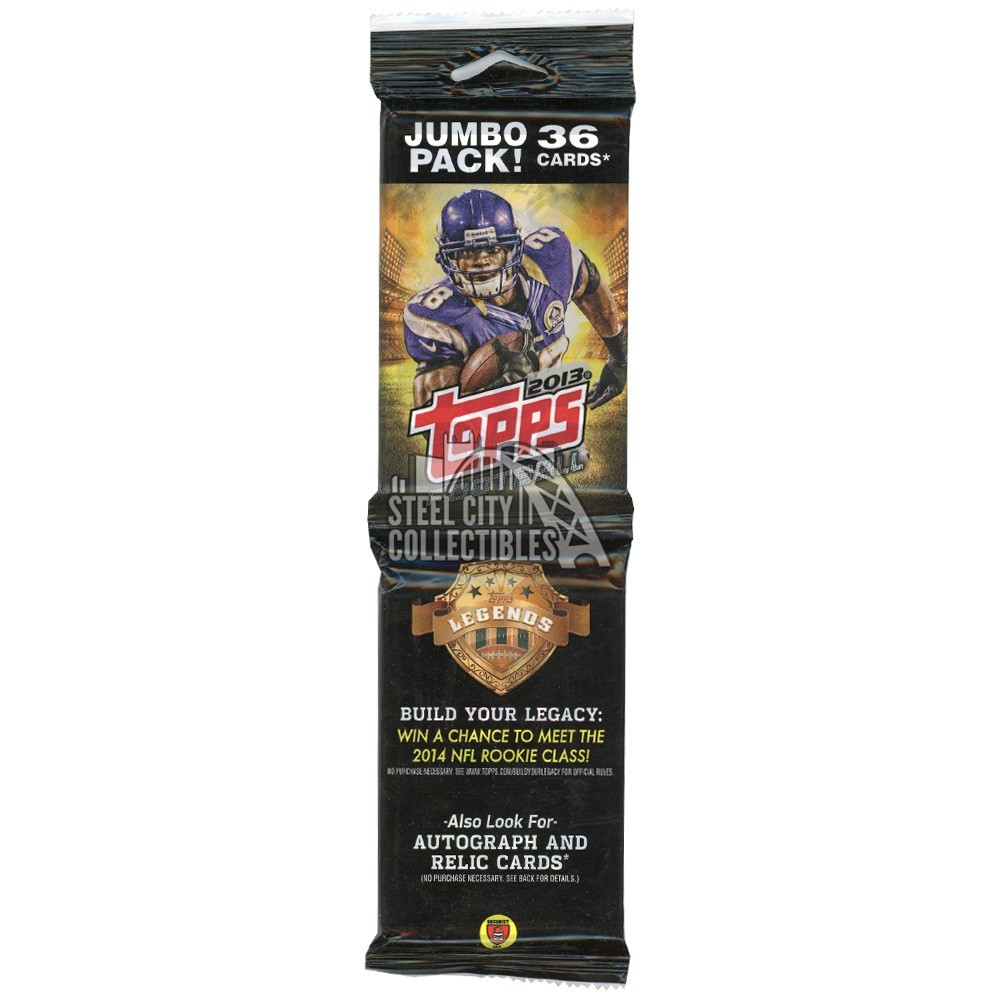 2013 Topps Football Rack Pack | Steel City Collectibles