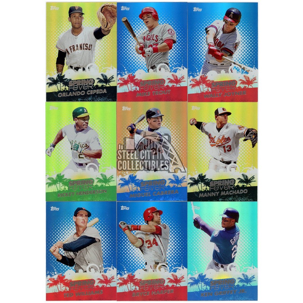 2013 Topps Baseball Spring Fever 50 Card Complete Set | Steel City ...