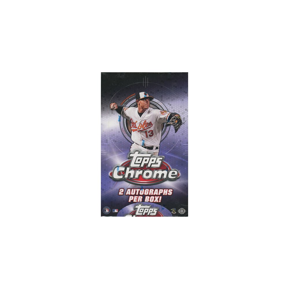 2013 Topps Chrome Baseball Hobby Box | Steel City Collectibles