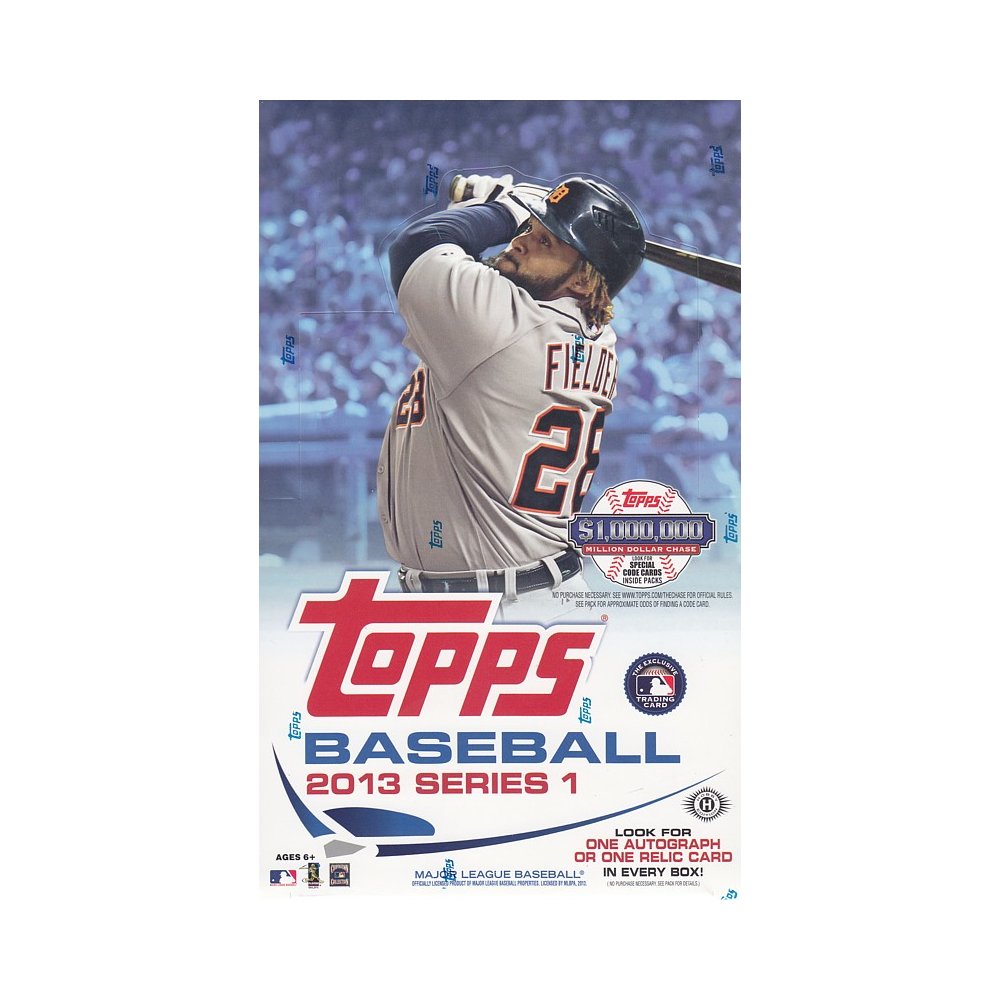 2013 Topps Series 1 Baseball Hobby Box | Steel City Collectibles