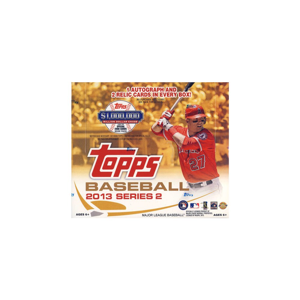 2013 Topps Series 2 Baseball Jumbo HTA Box | Steel City Collectibles
