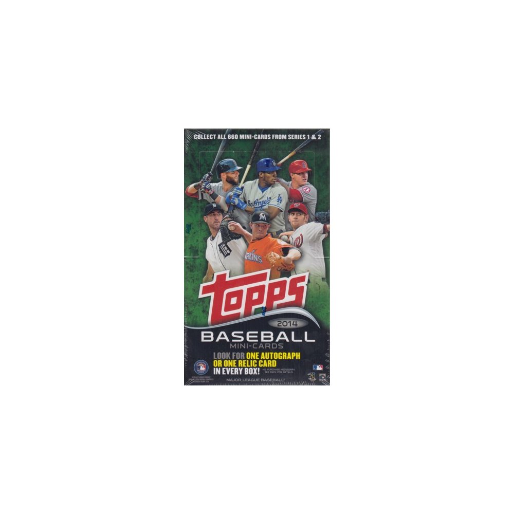 2014 Topps Mini Baseball Hobby 24-Box Case | Steel City Collectibles