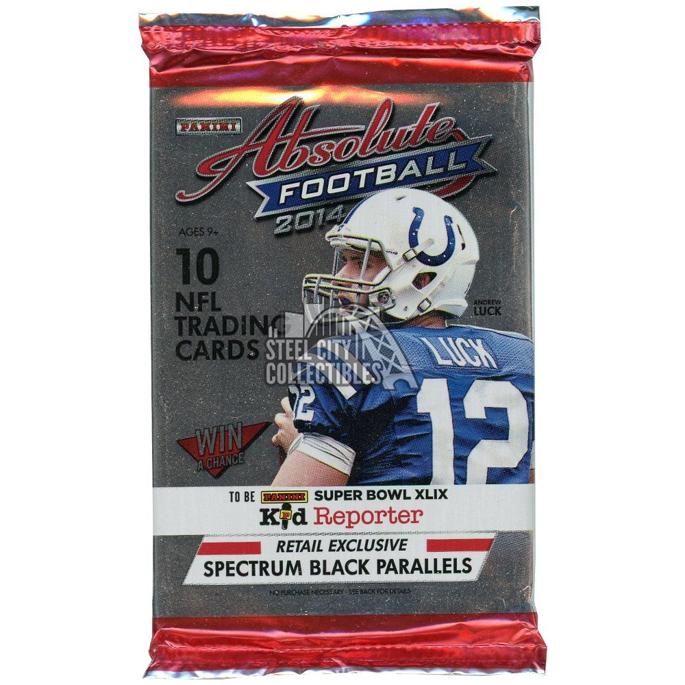 2014 Panini Absolute Football Retail Pack | Steel City Collectibles