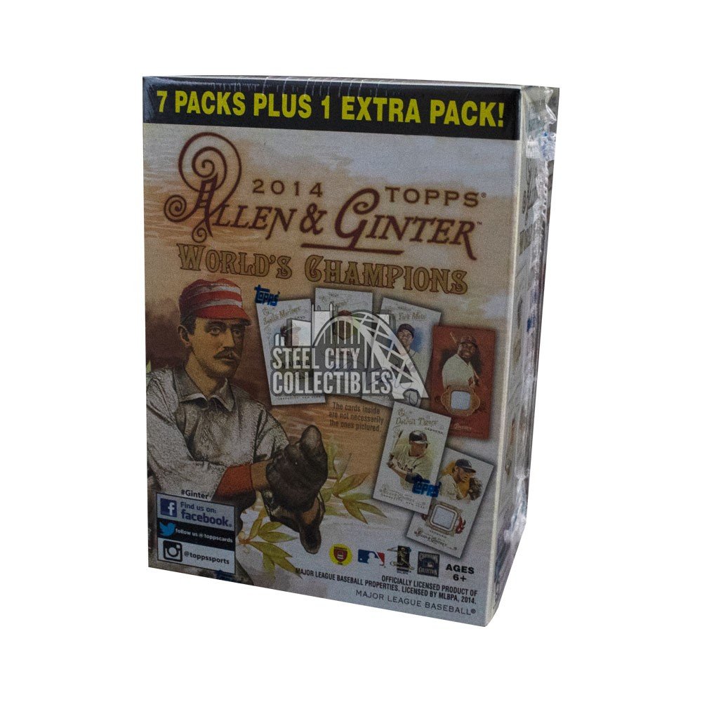 2014 Topps Allen & Ginter Baseball 8ct Blaster Box | Steel City ...