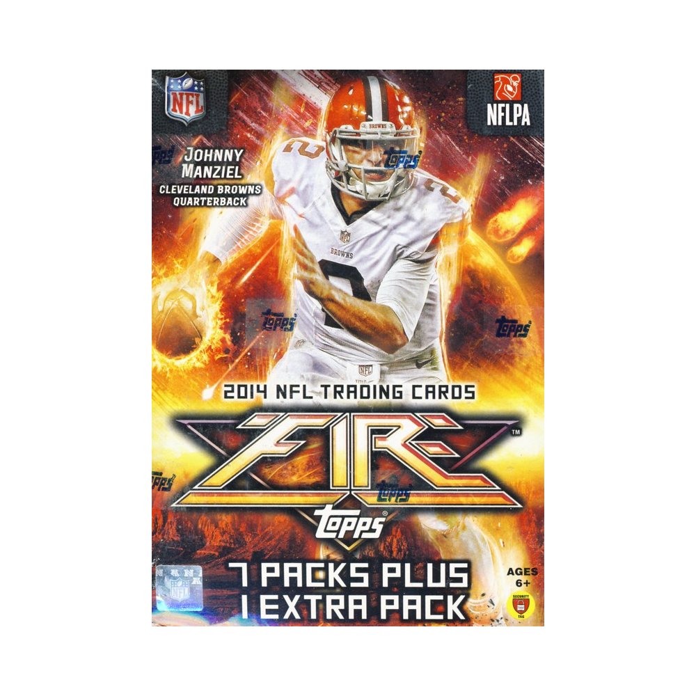 2014 Topps Fire Football 8ct Blaster Box | Steel City Collectibles