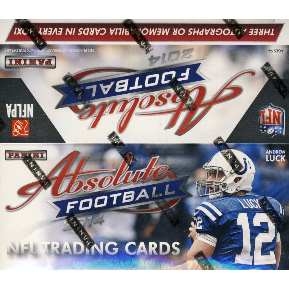 2014 Panini Absolute Football 24ct Retail Box | Steel City Collectibles