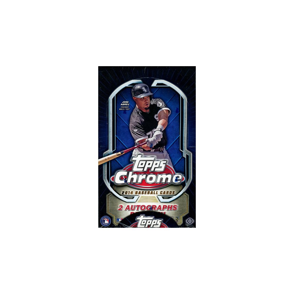 2014 Topps Chrome Baseball Hobby Box | Steel City Collectibles