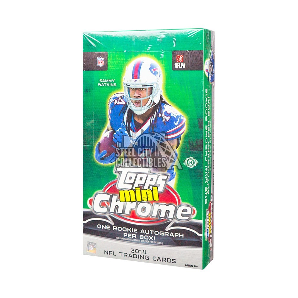 2014 Topps Chrome Mini Football Hobby Box | Steel City Collectibles