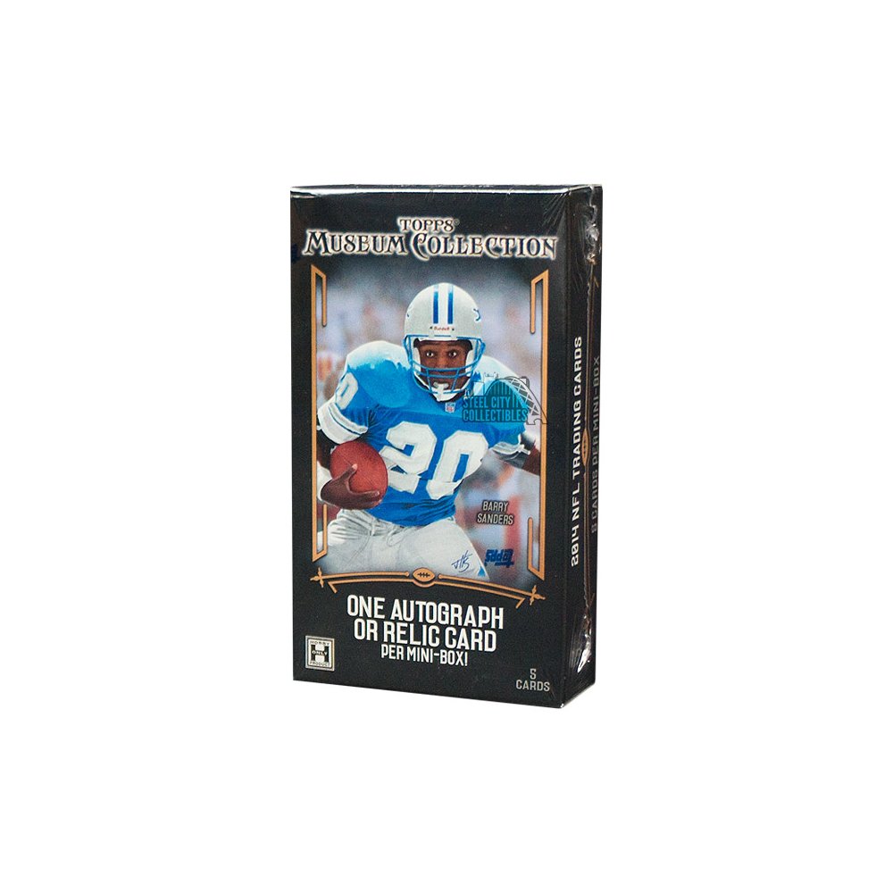 2014 Topps Museum Collection Football Hobby Pack | Steel City Collectibles