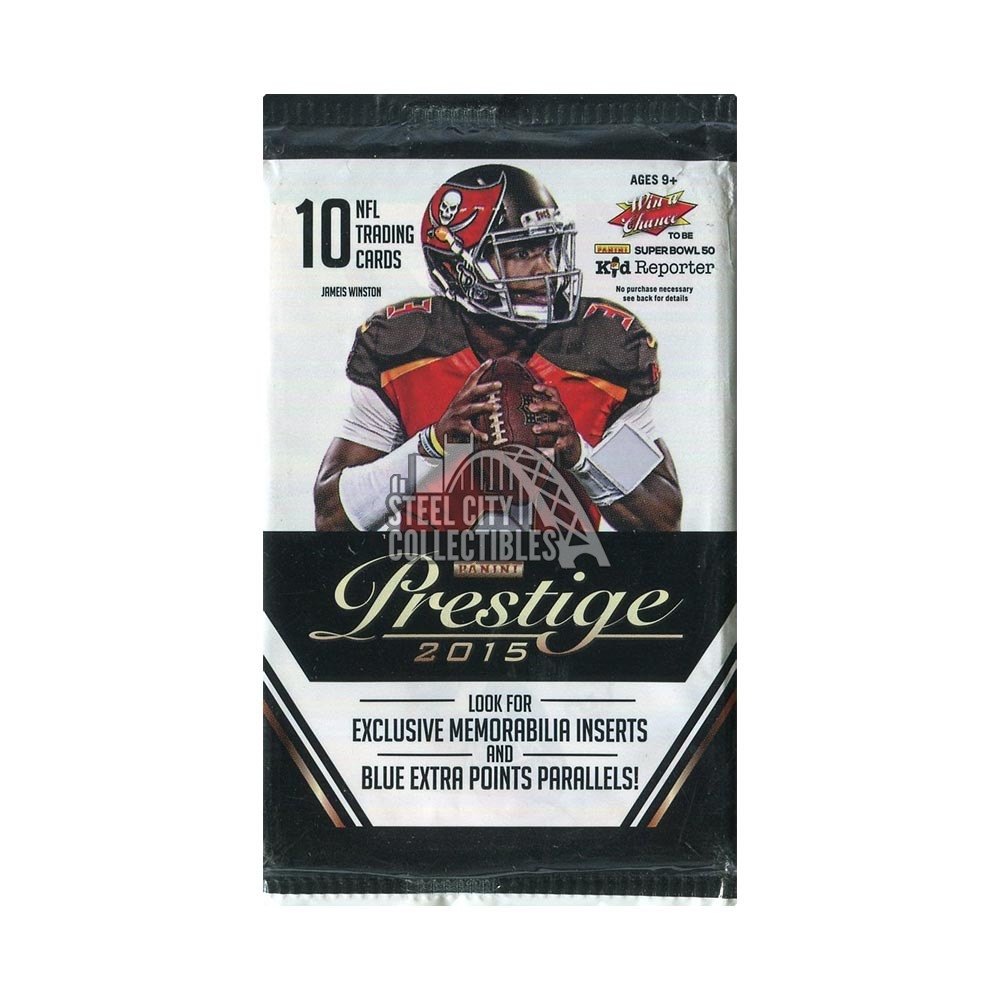 2015 Panini Prestige Football Retail Pack | Steel City Collectibles