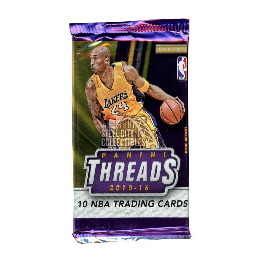 2015-16 Panini Threads Premium Basketball Hobby Pack | Steel City ...