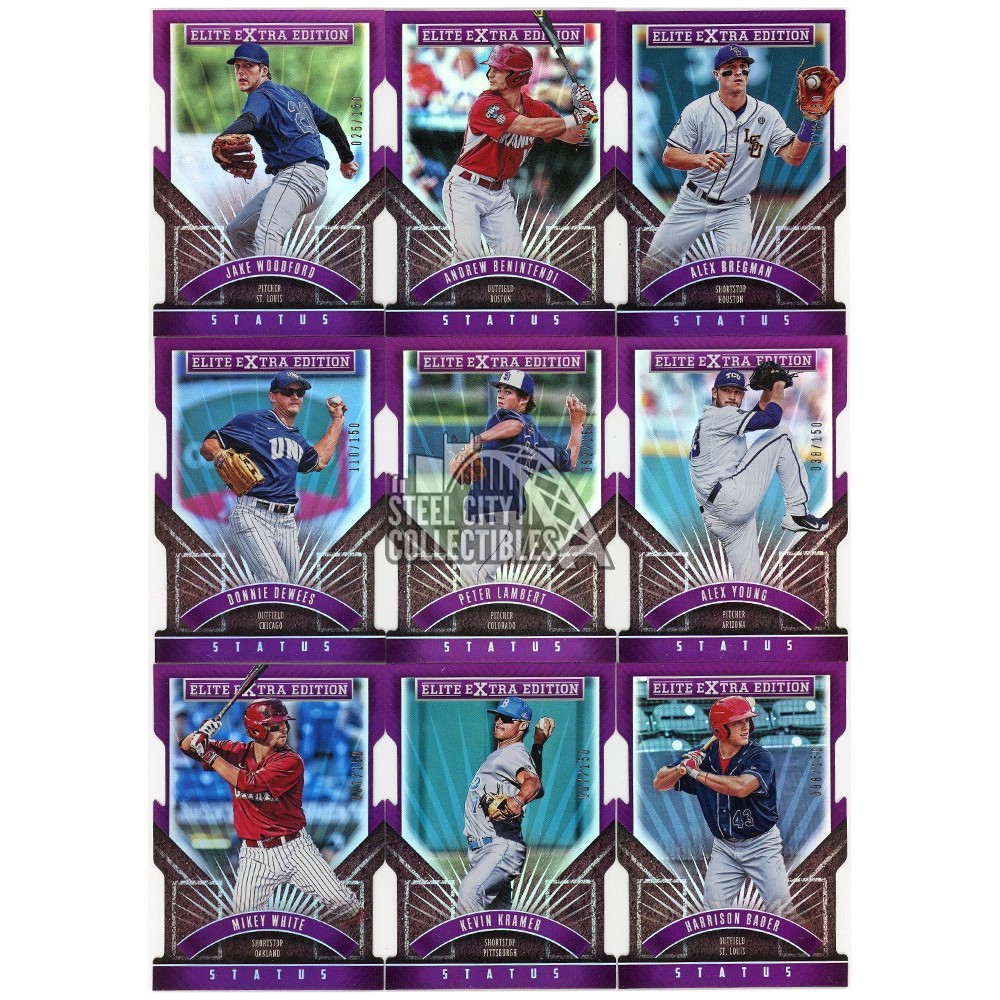 2015 Panini Elite Extra Edition Baseball Status Die-Cut Purple /150 ...