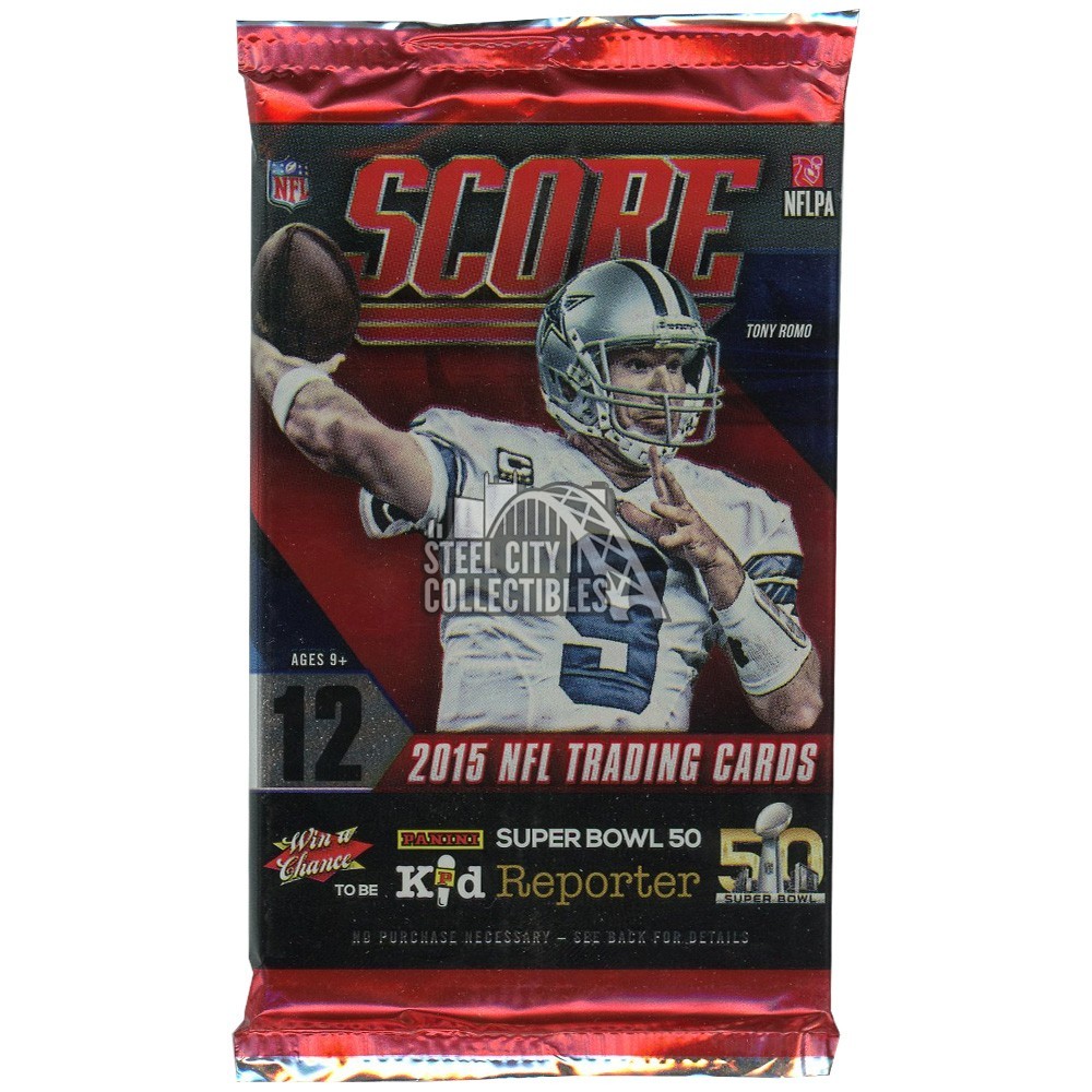 2015 Panini Score Football Blaster Pack | Steel City Collectibles