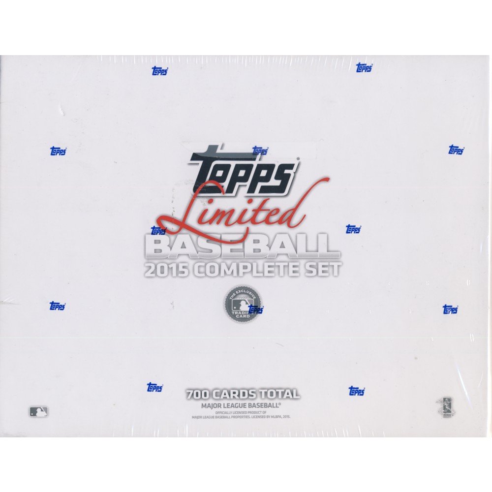 2015 Topps Baseball Limited Edition Glossy Complete Factory Set | Steel ...