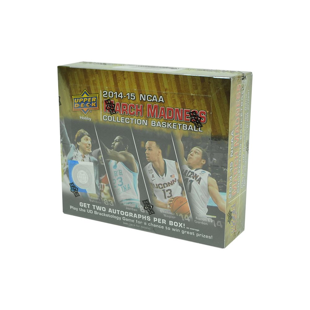 2014-15 Upper Deck NCAA March Madness Basketball Hobby Box | Steel City ...