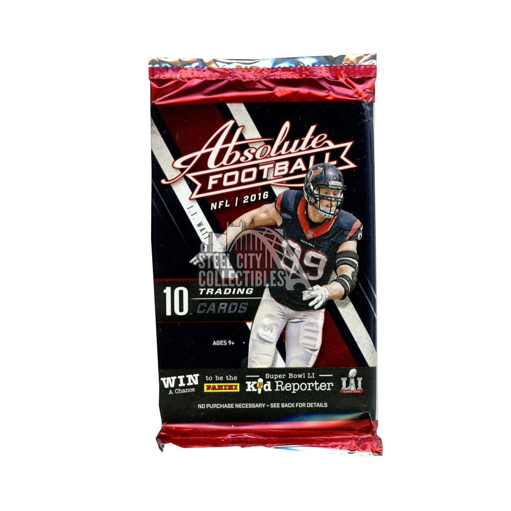 2016 Panini Absolute Football Mega Box Pack | Steel City Collectibles