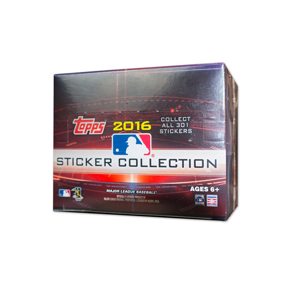 2016 Topps MLB Baseball Sticker Collection 50ct Box | Steel City ...