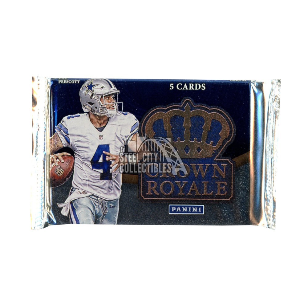 2016 Panini Crown Royale Football Retail Box Pack | Steel City Collectibles