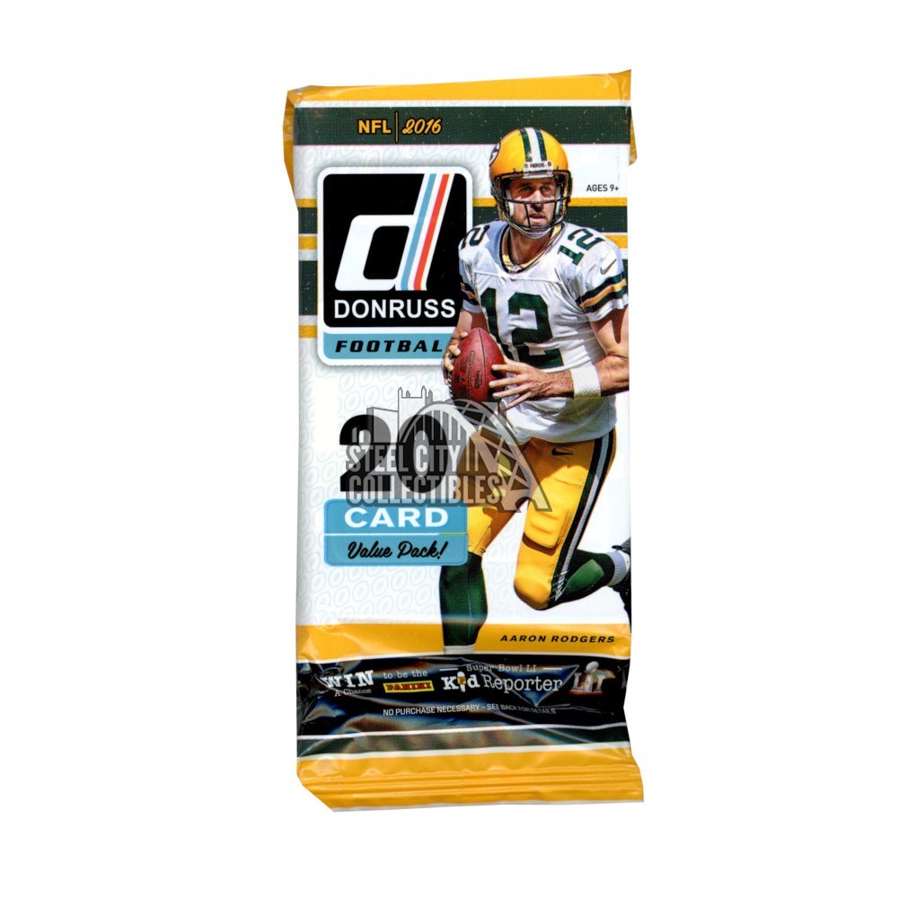 2016 Panini Donruss Football Fat Pack | Steel City Collectibles