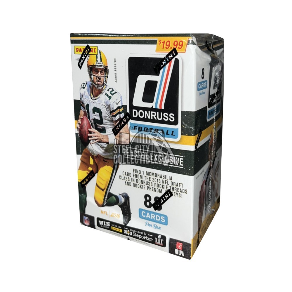 2016 Panini Donruss Football 11ct Blaster Box **Please Read** | Steel ...