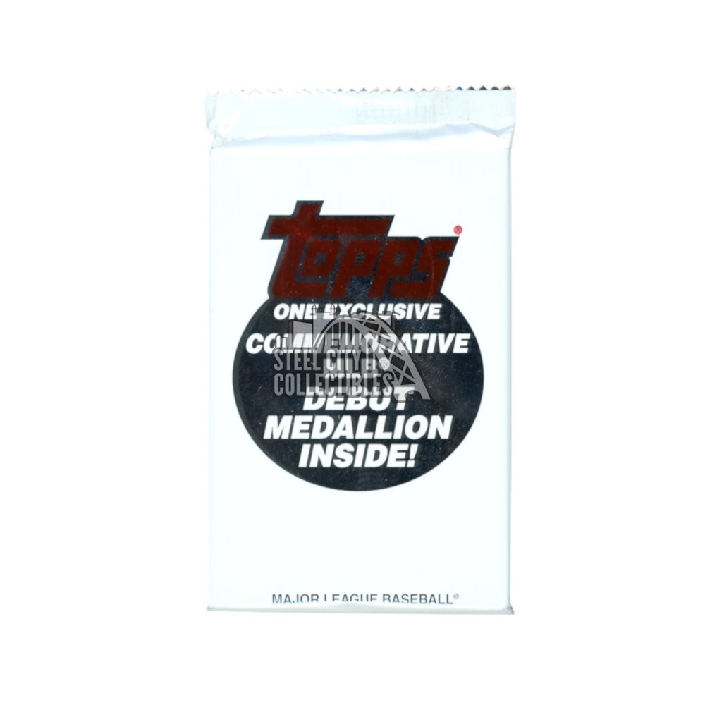 2016 Topps Commemorative Debut Medallion Card Pack | Steel City ...
