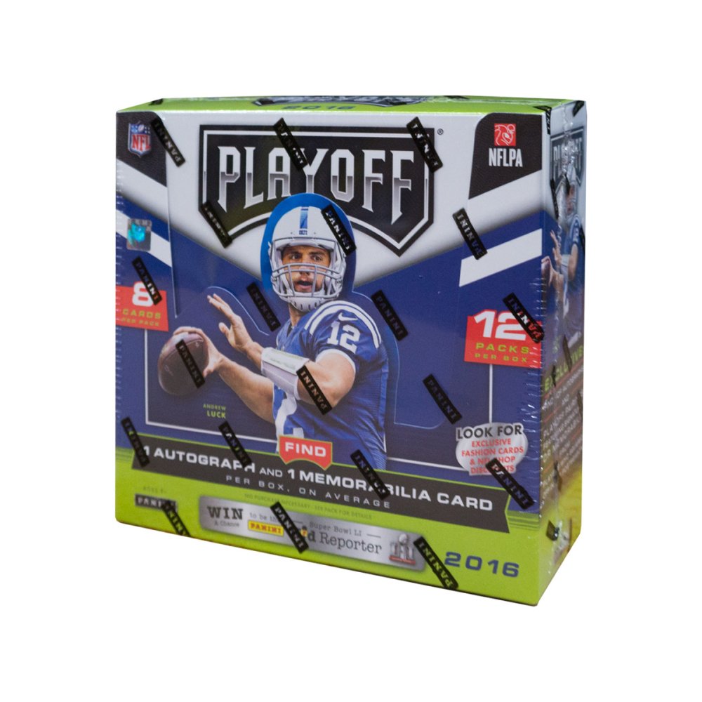 2016 Panini Playoff Football Hobby Box | Steel City Collectibles