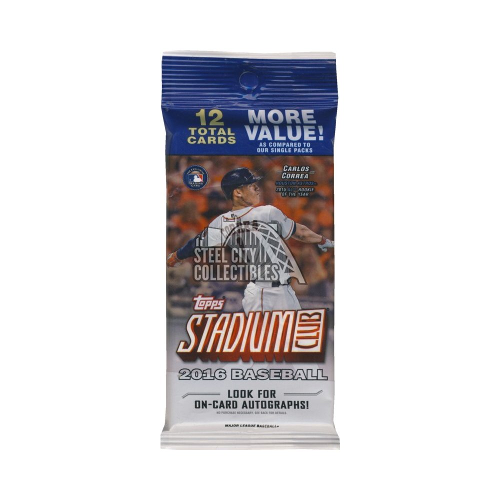 2016 Topps Stadium Club Baseball Value Pack | Steel City Collectibles