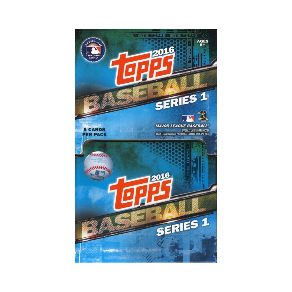 2016 Topps Series 1 Baseball 60ct Gravity Feed Box | Steel City ...