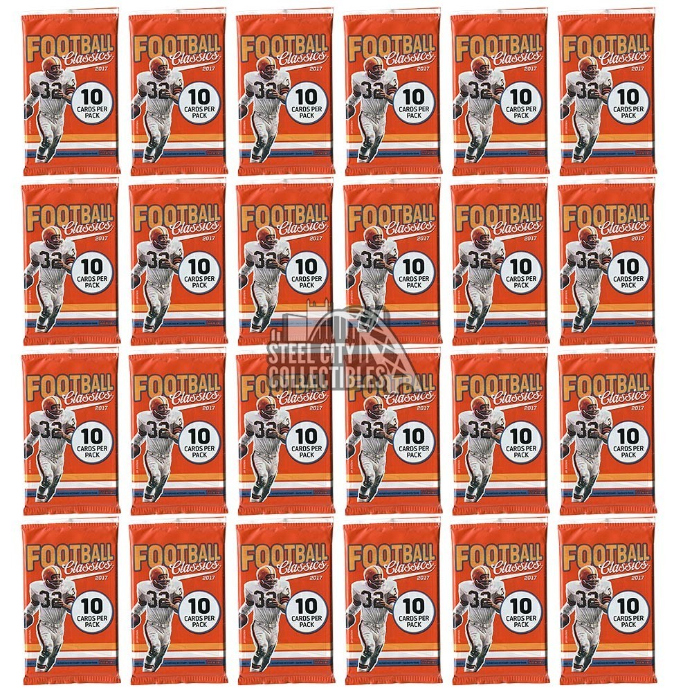 2017 Panini Classics Football Retail 24-Pack Lot | Steel City Collectibles