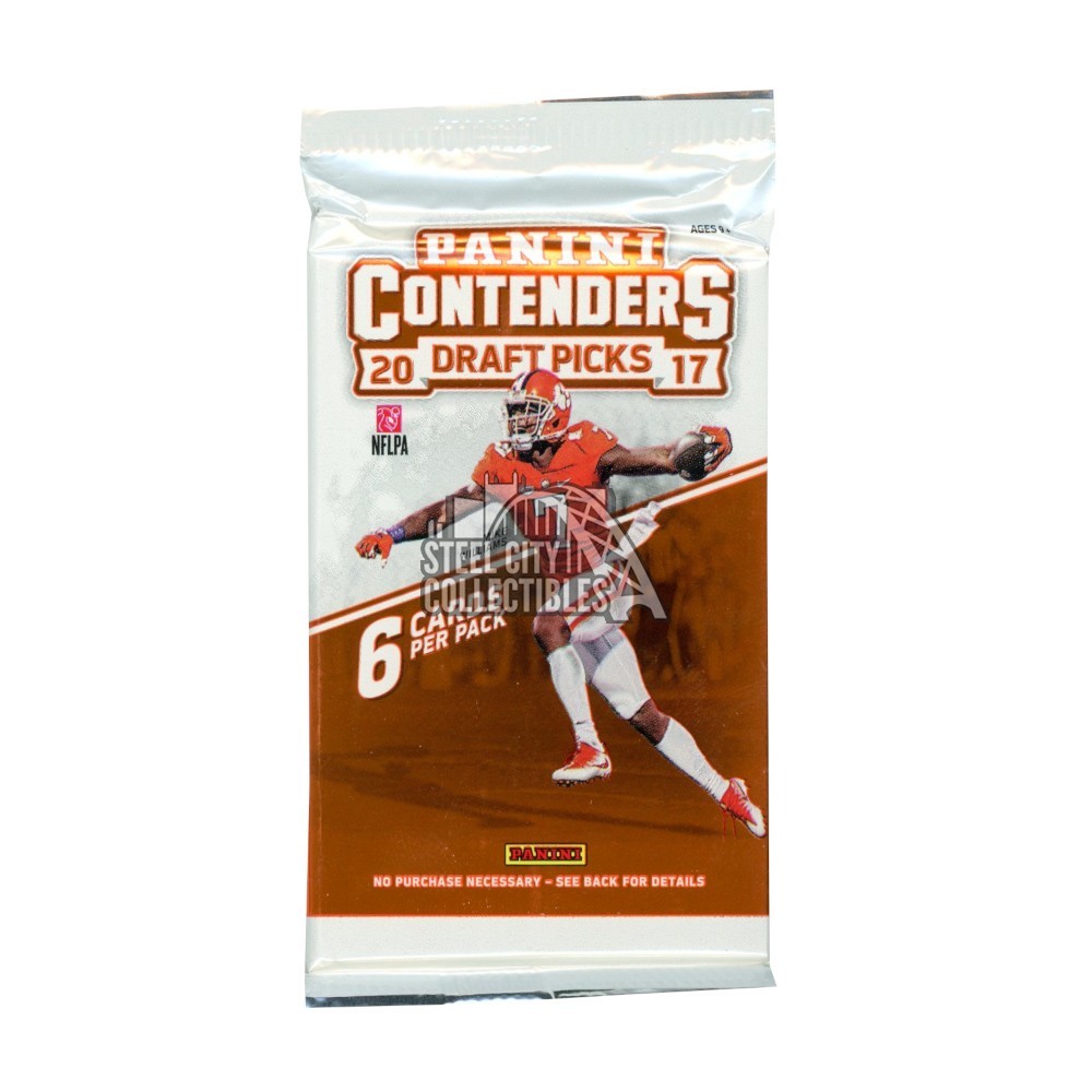2017 Panini Contenders Draft Picks Collegiate Football Blaster Pack ...