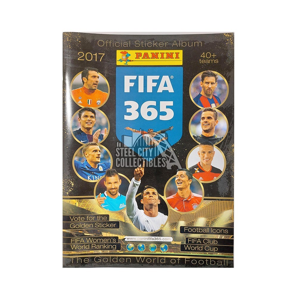 2017 Panini FIFA 365 Soccer Sticker Album | Steel City Collectibles