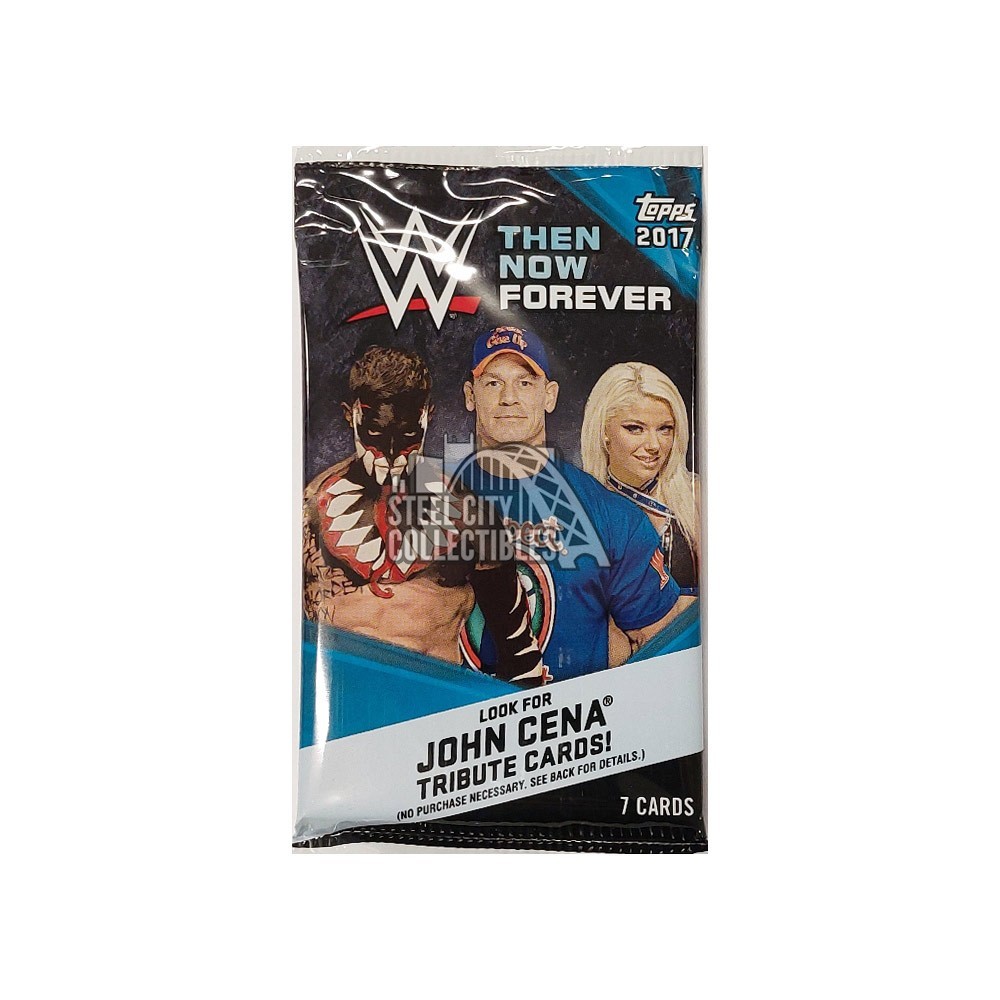 2017 Topps WWE Wrestling Then Now Forever Blaster Pack | Steel City Collectibles