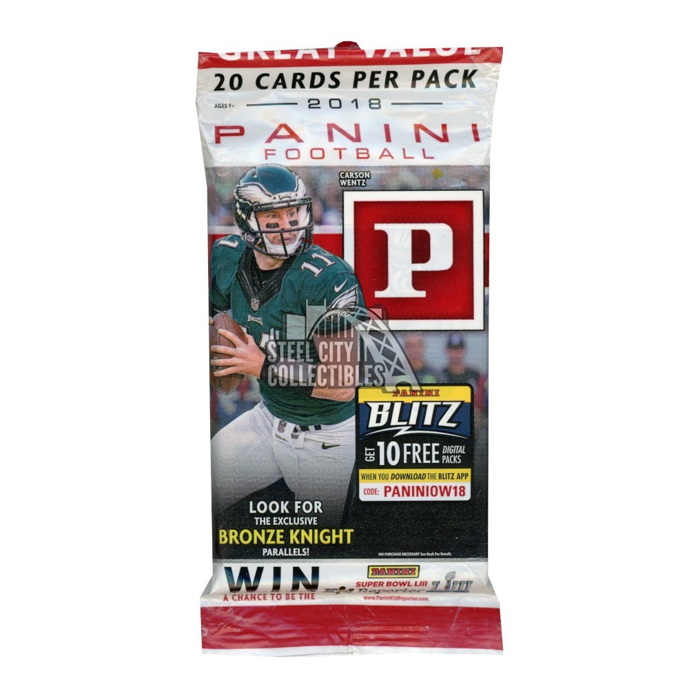 2018 Panini Football Fat Pack | Steel City Collectibles