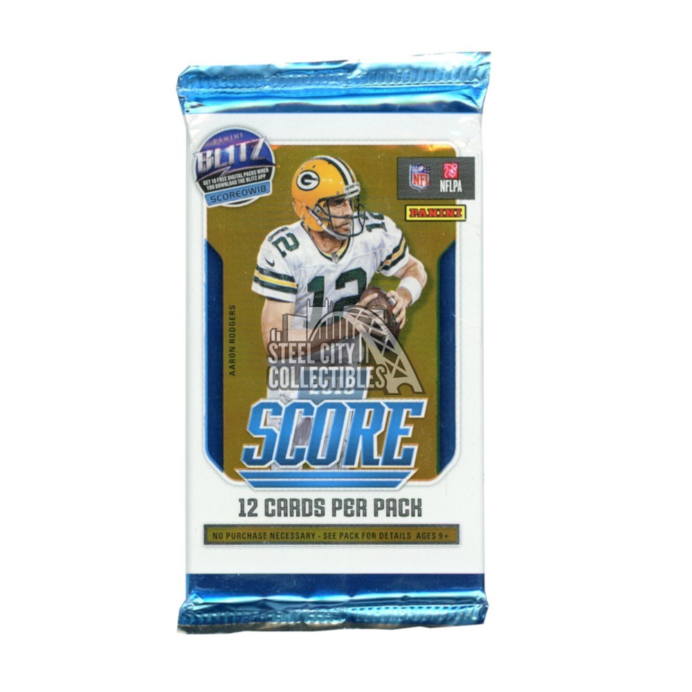 2018 Panini Score Football Blaster Pack | Steel City Collectibles