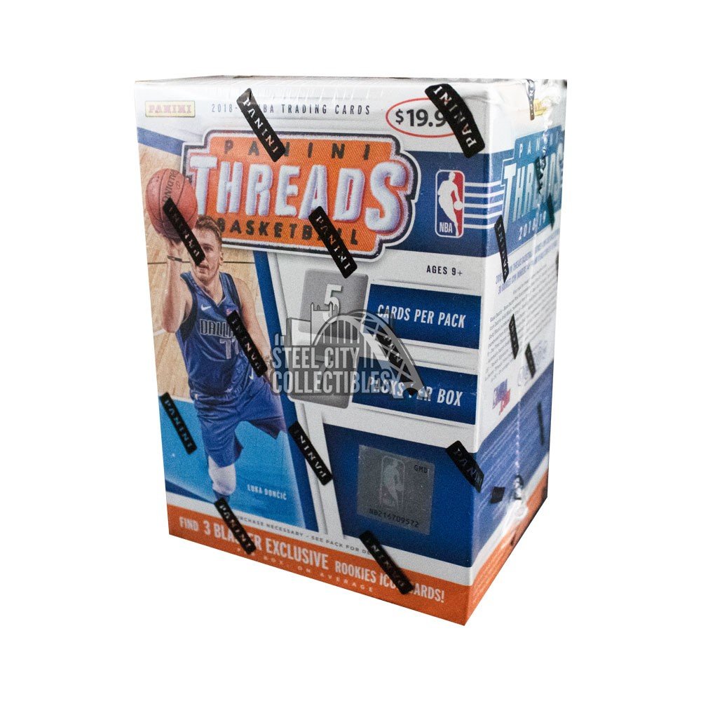 2018-19 Panini Threads Basketball 7ct Blaster Box | Steel City Collectibles