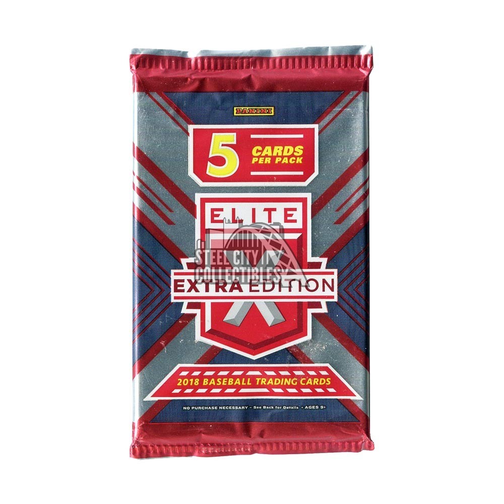 2018 Panini Elite Extra Edition Baseball Blaster Pack | Steel City ...
