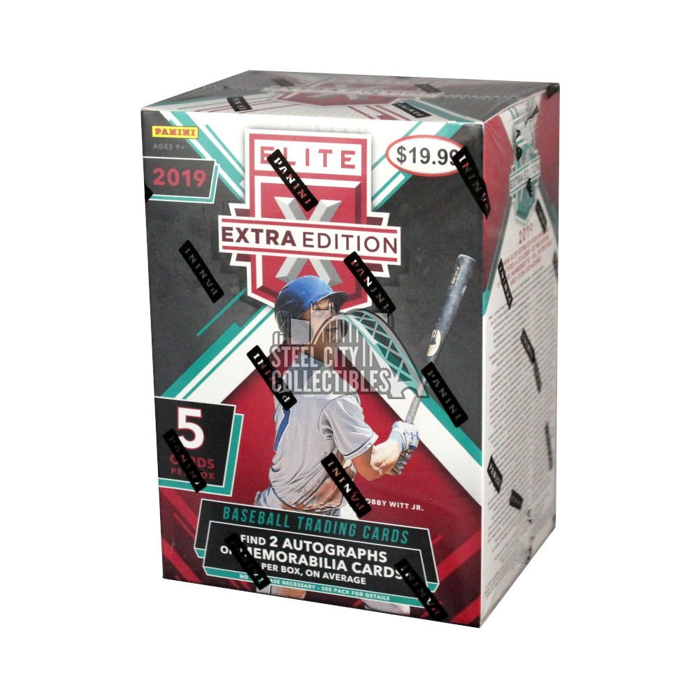 2019 Panini Elite Extra Edition Baseball Blaster Box | Steel City ...