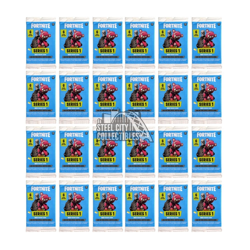 2019 Panini Fortnite Series 1 Trading Card Retail 24 Pack Lot | Steel ...