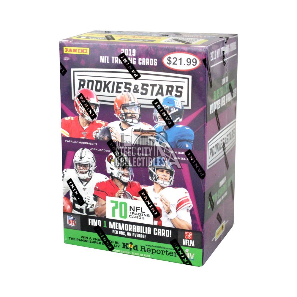 2019 Panini Rookies & Stars Football 7-Pack Blaster Box | Steel City ...