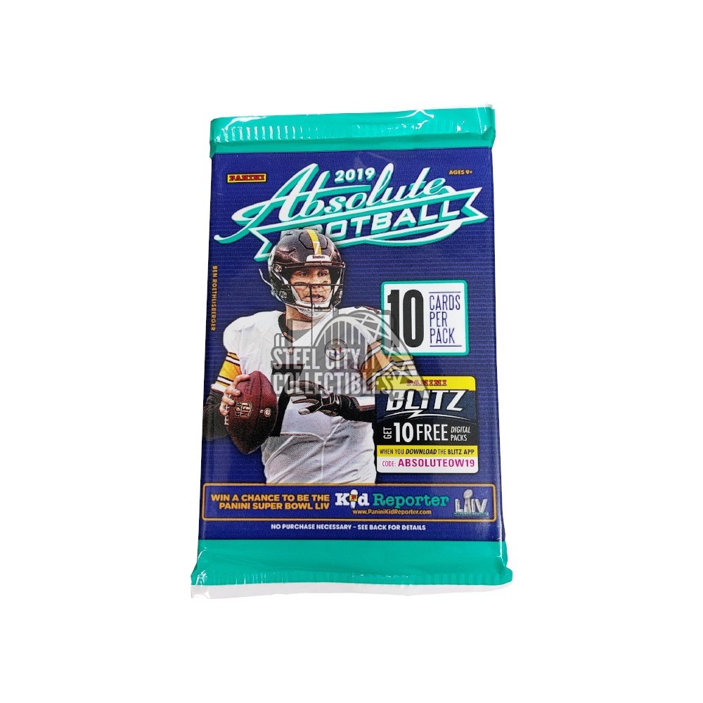 2019 Panini Absolute Football Retail Pack | Steel City Collectibles