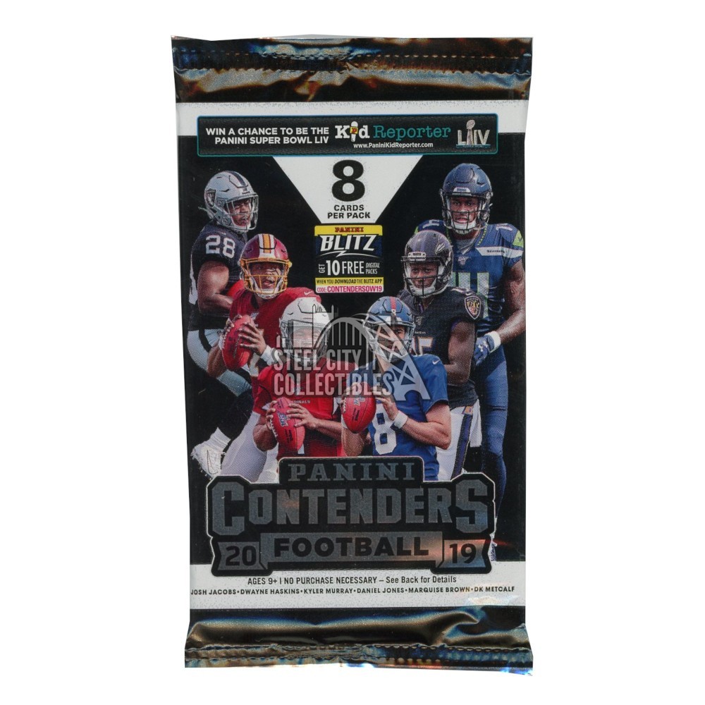 2019 Panini Contenders Football Mega Box Pack | Steel City Collectibles
