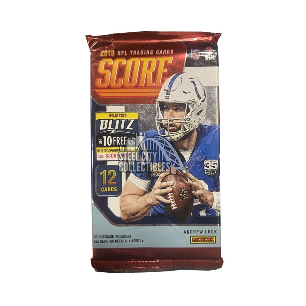 2019 Panini Score Football Blaster Pack | Steel City Collectibles